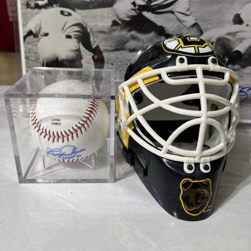 Gerry Cheevers Signed Boston Bruins Replica Goalie Mask w/HOF 85 JSA ...