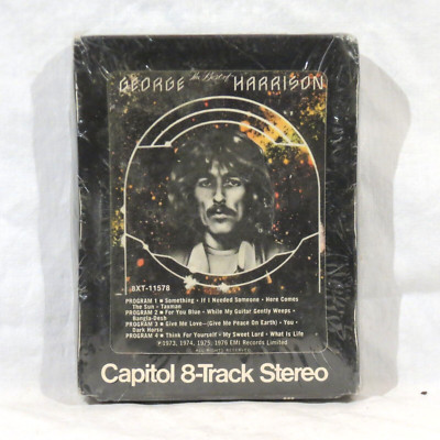 GEORGE HARRISON ‎ - Best Of George Harrison 1976 1st US 8TR SEALED ...