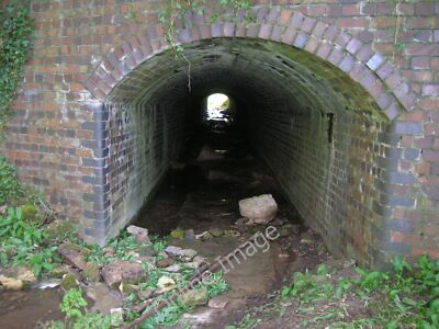 Photo 12x8 Culvert under the railway embankment Combe Hay The public ...