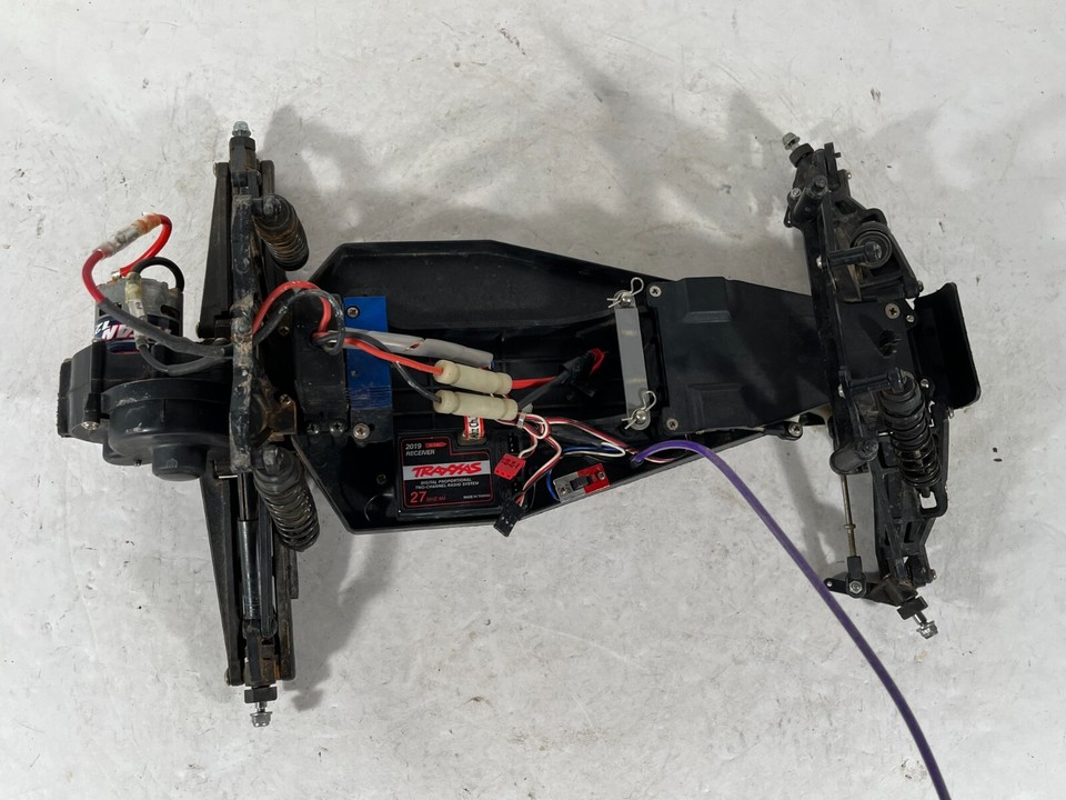 VINTAGE Traxxas Rustler 1/10 2wd Staidum Truck ARTR w/ Original ...