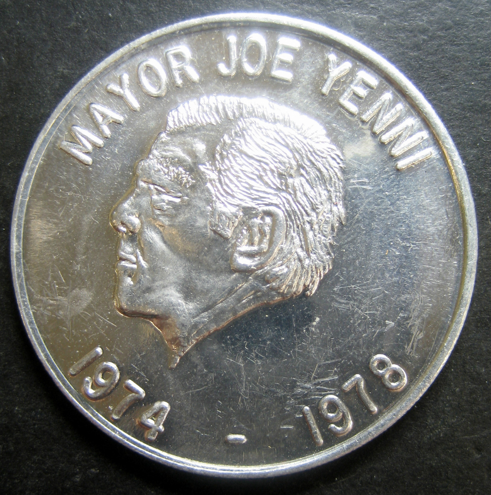 Kenner, Louisiana Aluminum Token! Kenner Mounted Drill Team! Mayor Joe ...