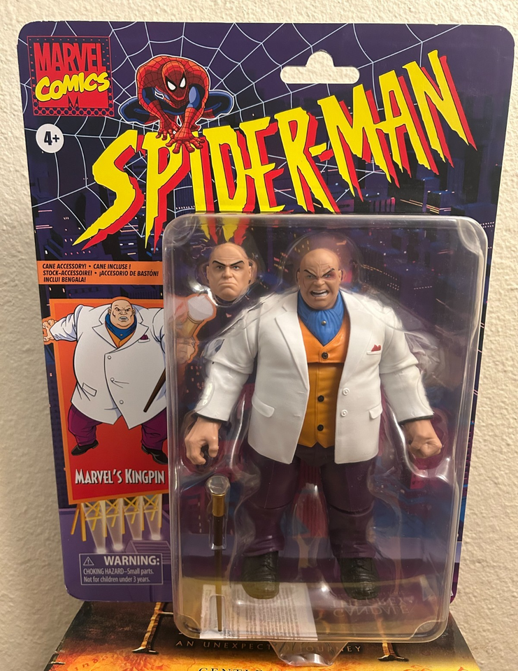 Spider-Man Marvel Legends Retro Collection – Marvel’s Kingpin Action ...