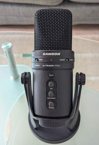 Samson G-Track Pro - Professional USB Studio Microphone with Audio ...
