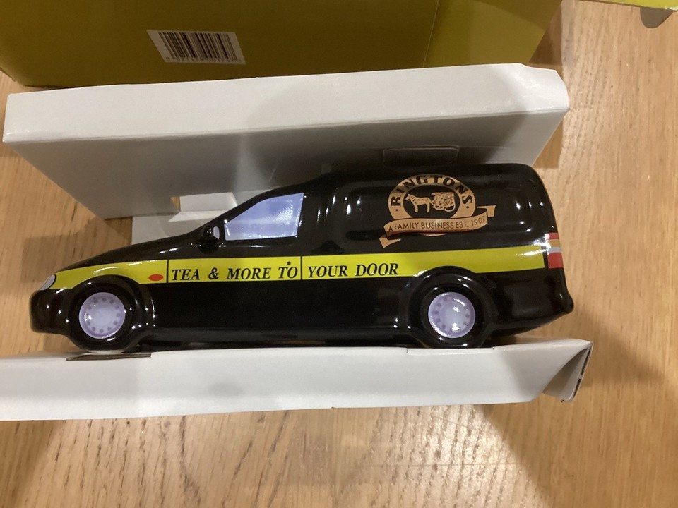 Ringtons Tea Collectable Ford Escort 55 Diesel Van Ceramic Money Box ...