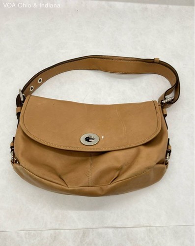 Vtg Coach Legacy Tan Leather Brown Lining Shoulder Bag Classic Purse | eBay