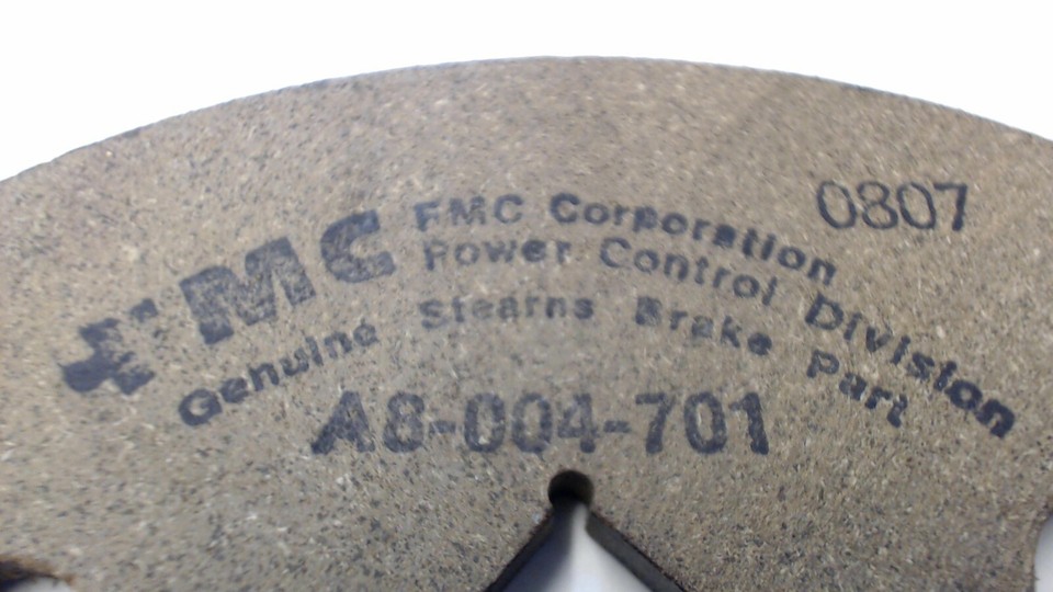 A8-004-701 FMC Friction Disc | eBay