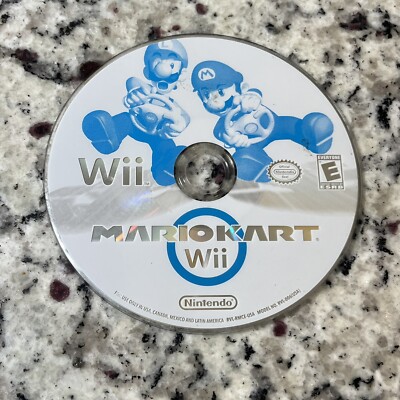 Mario Kart Wii (Nintendo Wii, 2008) Disc Only - Works | eBay