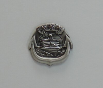 U.S Navy Miniature Badge Small Craft Enlisted With Oxidized Finish | eBay