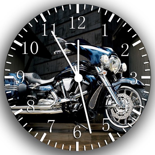 Yamaha Moto Frameless sans Bordures Wall Clock Nice Pour Cadeaux Ou ...