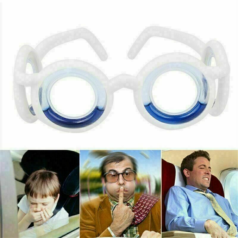 Portable Lensless Glasses Anti Motion Sickness Durable Foldable With ...