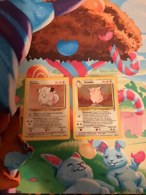 Pokémon TCG - Clefairy + Clefable FOIL Set | eBay
