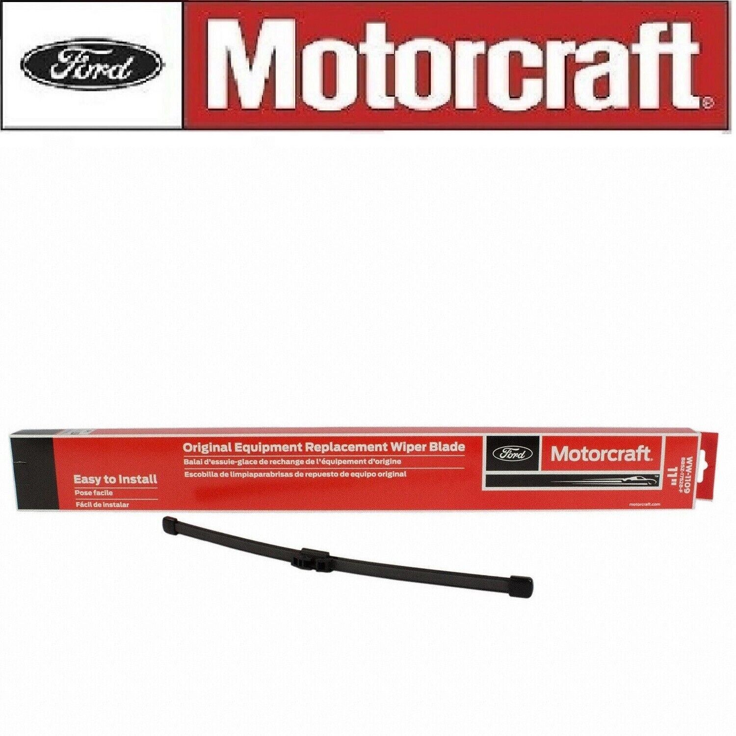 Ford Oem Windshield Wiper Blade Rear Motorcraft For ESCAPE 2013-2019 | eBay