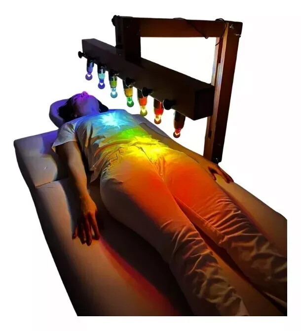Crystal Light Bed BioPhoton Chromotherapy Color Therapy Quartz ...