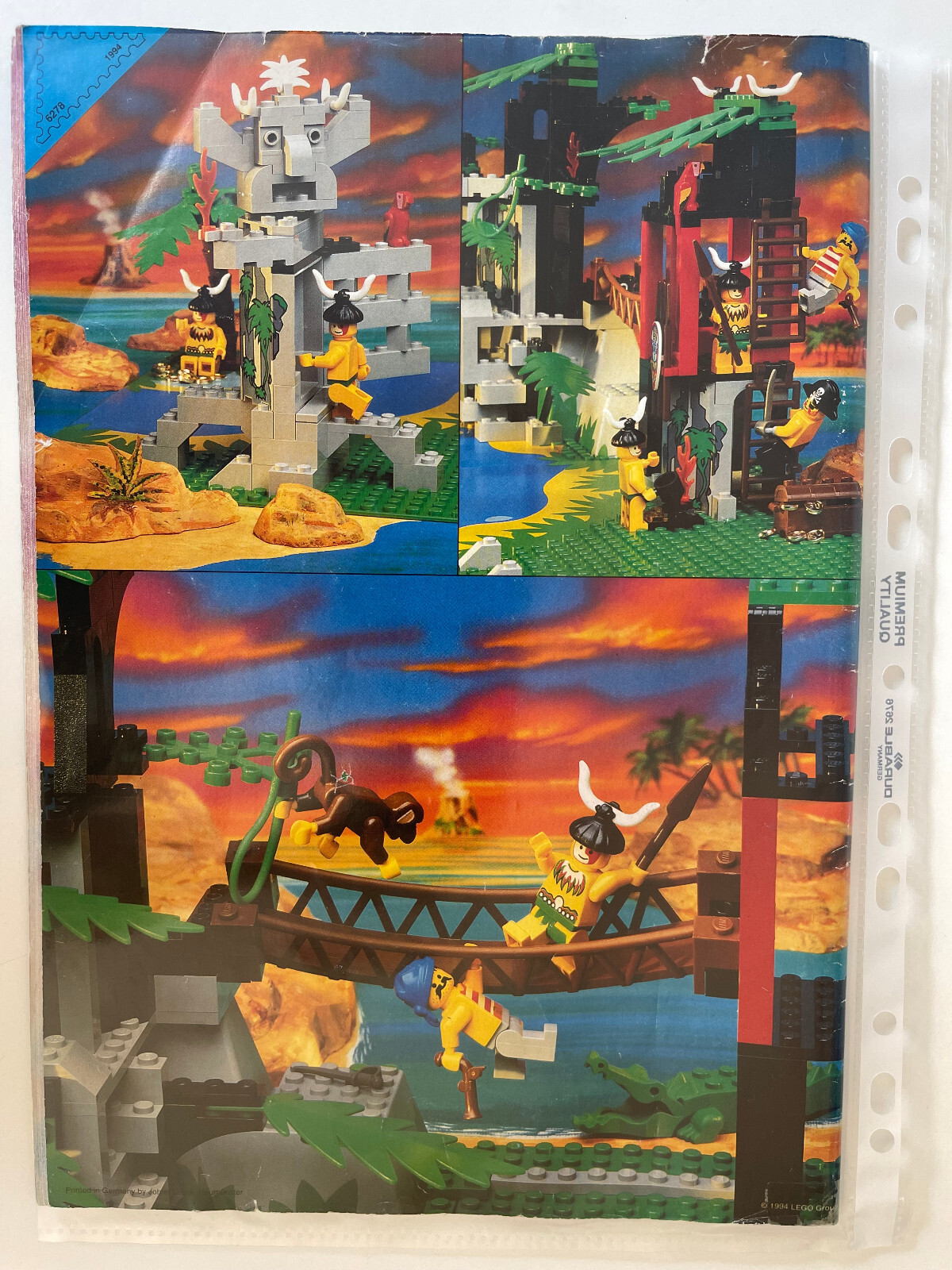 LEGO PIRATES ISLANDERS Enchanted Island (6278) - 100% COMPLETE ...