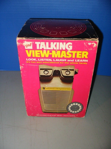 View Master Viewer + Original Box Tested Vintage 1969 GAF No Sound | eBay