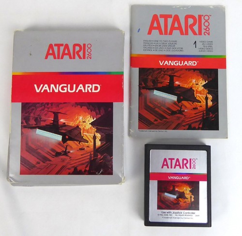 Atari 2600 in OVP -- VANGUARD (Silver Label) PAL - 1982 -- VCS | eBay