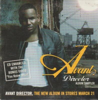 Avant Director Album Sampler PROMO w/ Art MUSIC AUDIO CD Lil Wayne GEFR ...