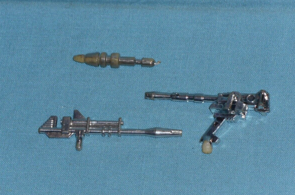 original G1 Transformers autobot HOUND WEAPONS PARTS LOT #5 machine gun ...