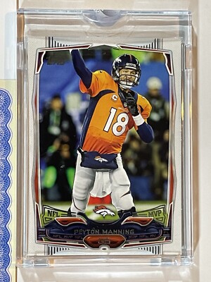 Peyton Manning 2014 Topps Vault 1/1 ONE OF ONE #174 Broncos Sealed | eBay