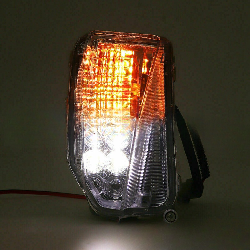 For Prius 30 2012-2015 Front DRL Daytime Lamp Day Light Foglamp 1Pair ...