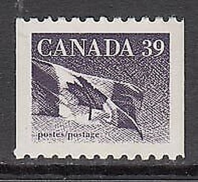 Canada - Mail 1990 Yvert 1131 ** MNH Flag | eBay
