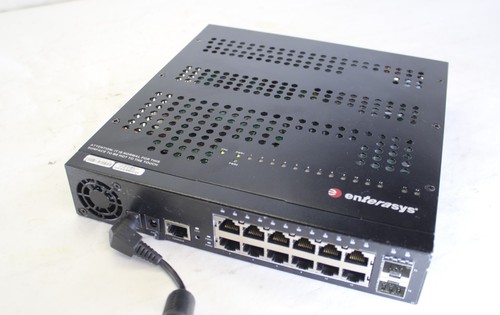 Switch Géré Gigabit 12 Ports Extreme Network Enterasys D2G124-12P ...