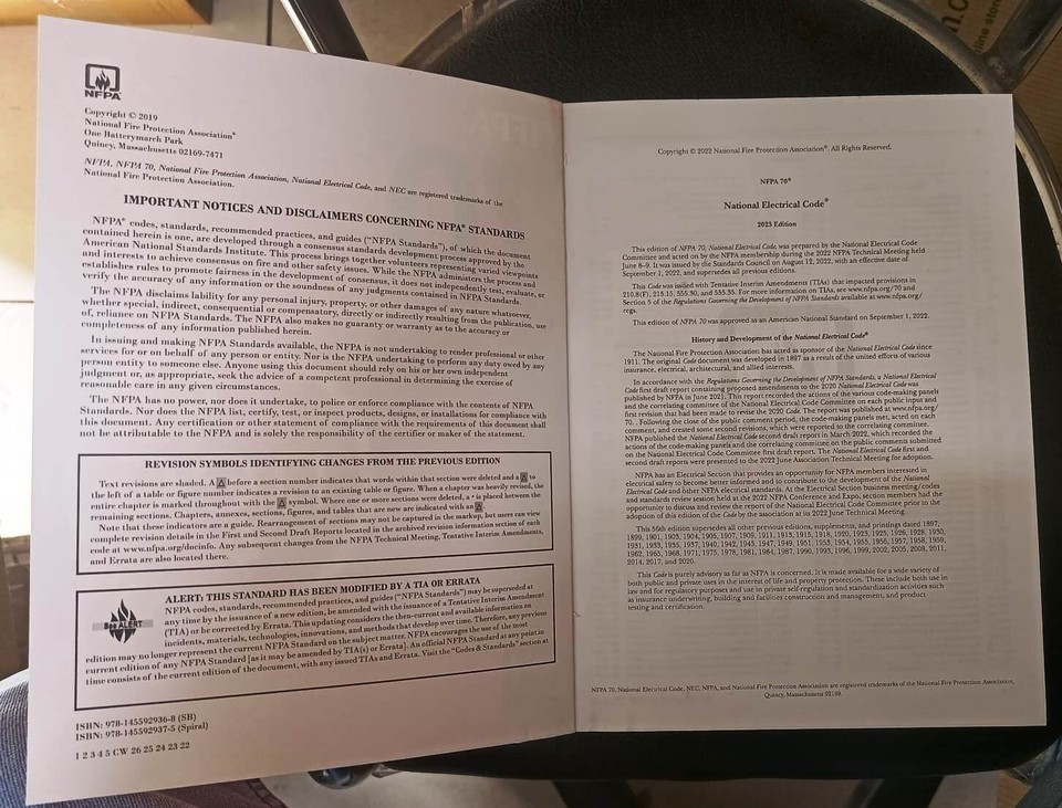 Nfpa 70 National Electrical Code Nec 2023
