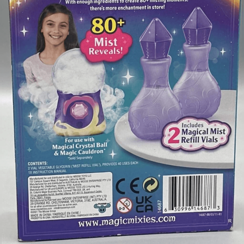 Magic Mixies Magical Mist Refill Pack 80+ Mist Reveals Use with ...