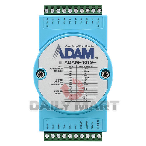 New In Box ADVANTECH ADAM-4019+ Analog Input Module | eBay