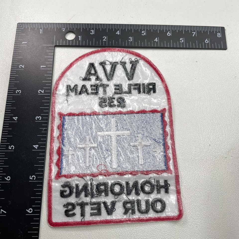 VVA RIFLE TEAM 235 HONORING OUR VETS Gun Related Patch 25KD | eBay