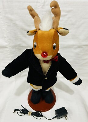 Christmas Animated Singing Dancing Rudolph The Red Nose Reindeer ...