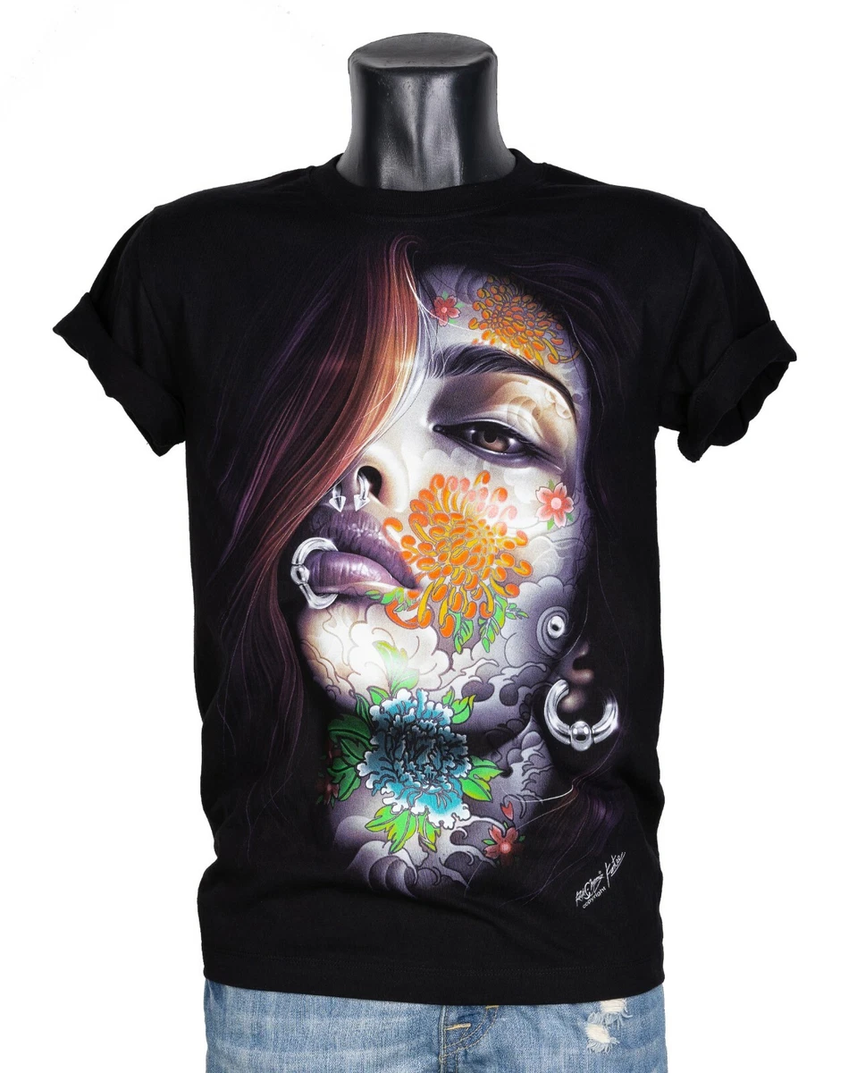 Black Metal Girl Tattoo