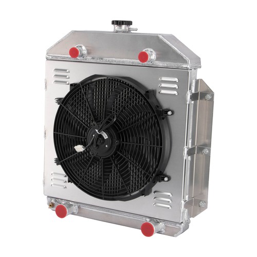 For 49-53 Ford Country Sedan Squire FlatHead V8 Engine 3-Row Radiator ...