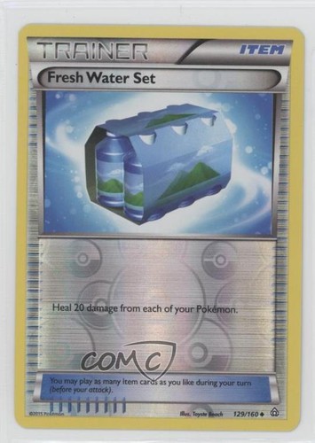 2015 Pokémon XY - Primal Clash Reverse Foil Fresh Water Set #129 fm0 | eBay