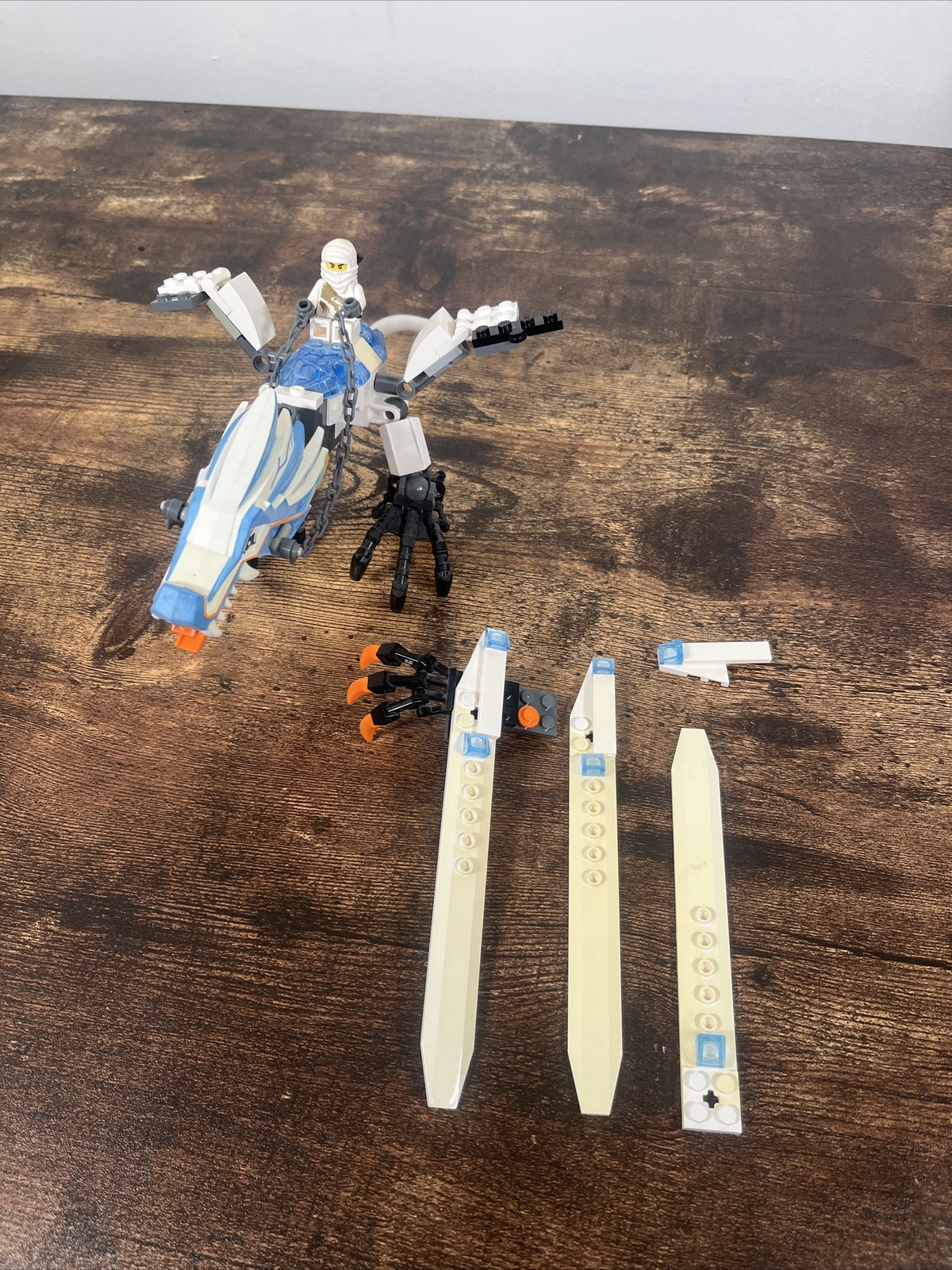 LEGO NINJAGO: Ice Dragon Attack 2260 Used Incomplete For Parts With 1 ...