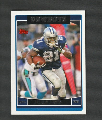 2006 Topps Football Card Julius Jones #176 Dallas Cowboys | eBay