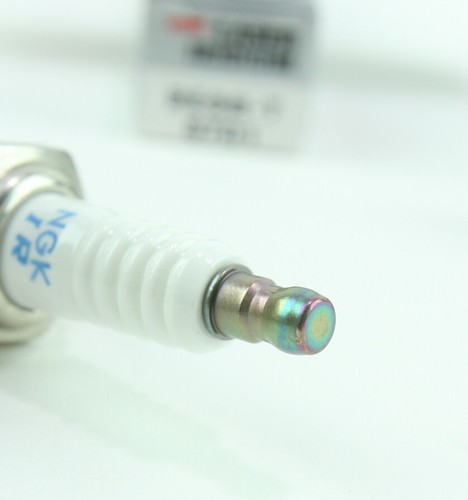 Set of 4 NGK Spark Plugs Iridium 6700 (2) & 6701 (2) Leading & Trailing ...