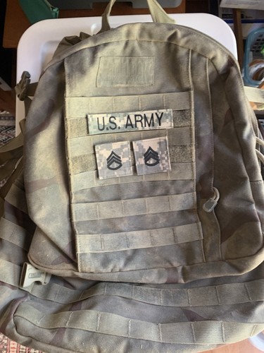 US Army Camelbak Desert Camo Gerber USA Made Cordura Motherlode 3L ...