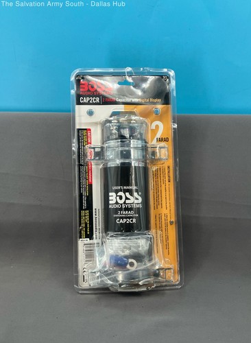Boss Audio CAP2CR 2 Farad Capacitor Digital Voltage New in Package | eBay