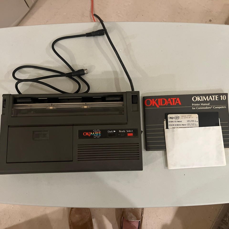 OKIDATA Okimate 10 Personal Color Printer | eBay