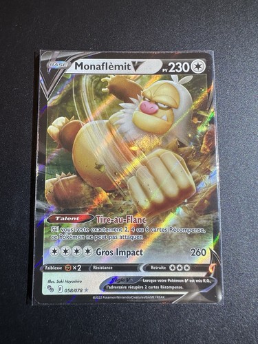 Carte Pokemon MONAFLEMIT 058/078 Ultra Rare V Pokemon GO EB10.5 FR NEUF ...