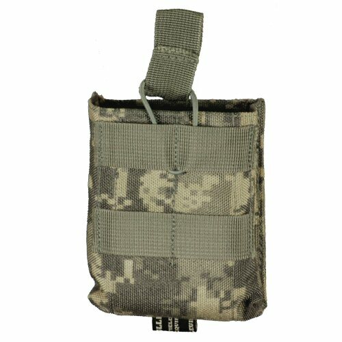 Bulle UCP ACU Tactical Webbing MOLLE Single Open Top Bungee Mag Pouch ...