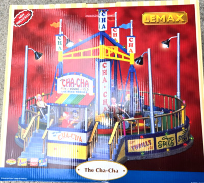 Lemax CHA CHA 2007 Carnival Ride W/ Lights, Sound And Motion #74686 NIB ...
