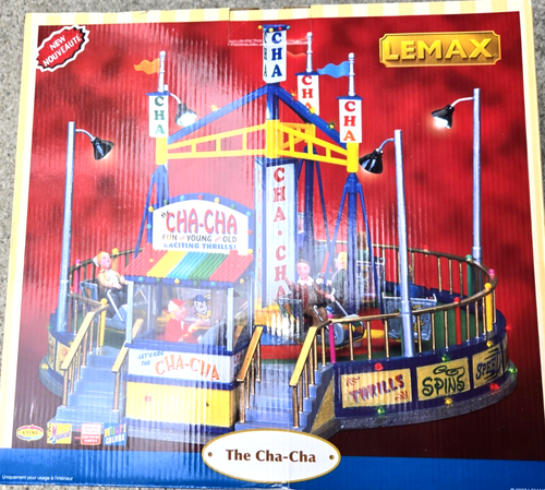 Lemax CHA CHA 2007 Carnival Ride W/ Lights, Sound And Motion #74686 NIB | eBay