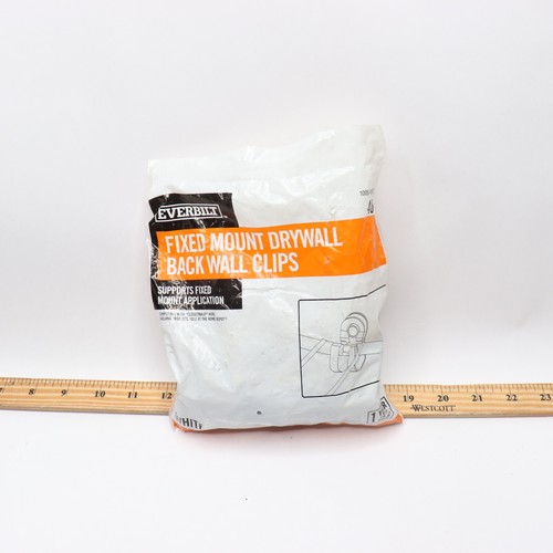 (44-Pk) Everbilt Fixed Mount Drywall Back Wall Clips 1005 362 692 | eBay