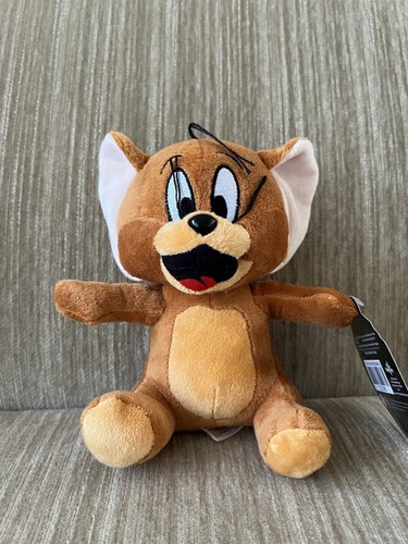 NWT Tom and Jerry Jerry Mouse 7” Plush Toy Factory Stuffed Animal 2022 ...