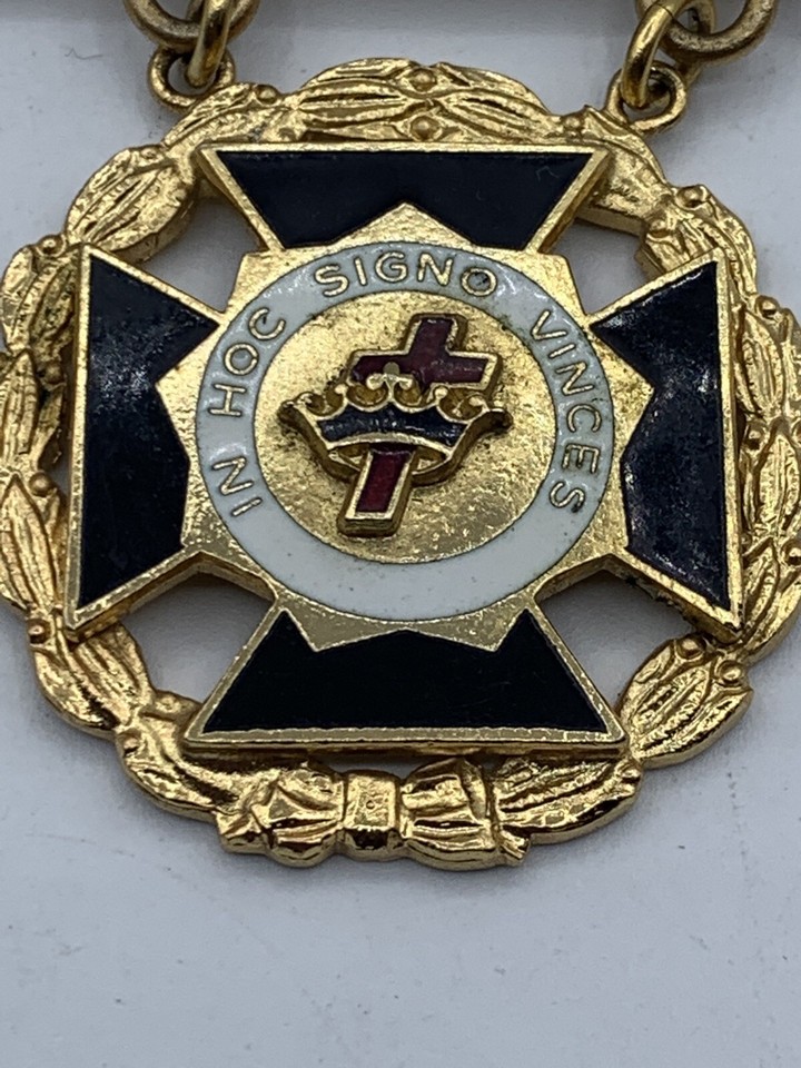 Rare Vintage DONDERO Knight Templar Grand Commandery DC Meritorious ...