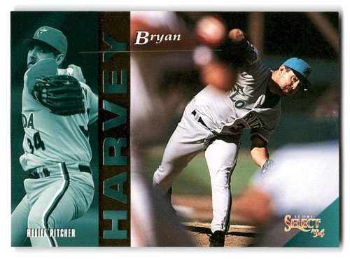 Bryan Harvey 1994 Select Baseball #103 Florida Marlins | eBay