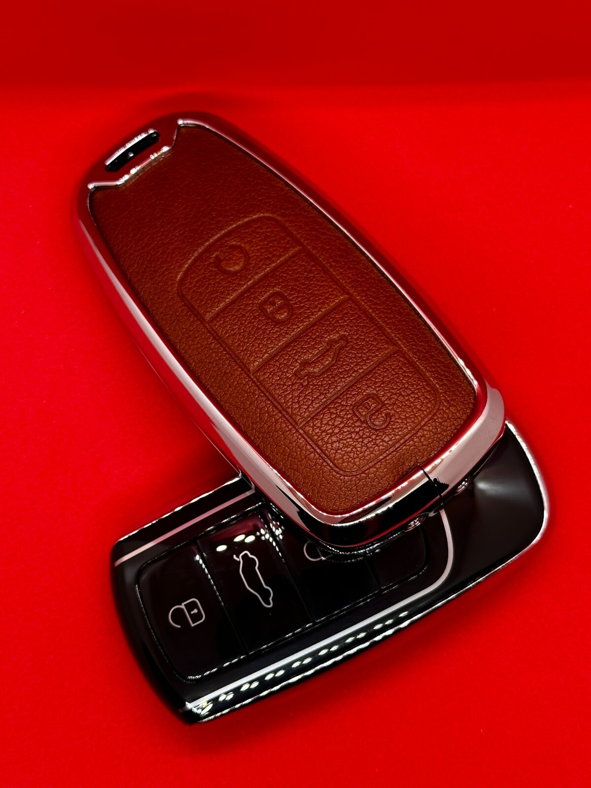 Omoda 5 Key cover - Brown / Silver | eBay