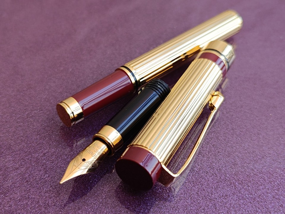 Fountain Pen, Vintage Fountain Pen, Gold Filled Nib, Ink Pen, Old ...